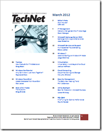WHITEPAPER: TechNet Magazine Digital Download –March 2012 | Kurt ...