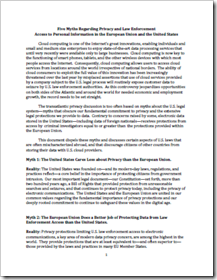 WHITEPAPER: U.S. State Department releases Patriot Act “Mythbuster ...