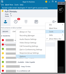 HOWTO: Set up ‘just-in-time’ Skype meeting reminders | Kurt Shintaku's Blog