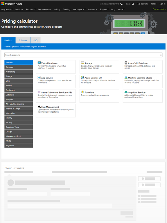 INFO: Azure Pricing Calculator & Azure TCO Calculator | Kurt Shintaku's Blog