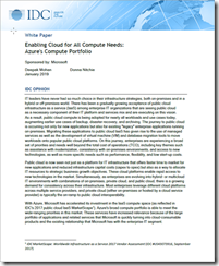 WHITEPAPER: Enabling Cloud for All Compute Needs: Azure’s Compute ...