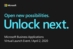 EVENT: Microsoft Business Applications Virtual Launch Event – April 2nd ...