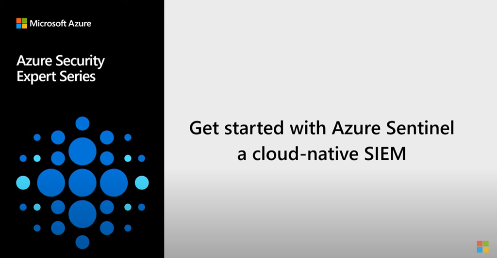 TRAINING: Azure Security Expert Series – “Azure Sentinel” | Kurt ...