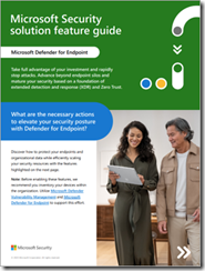DOWNLOAD: Microsoft Security Solution feature guides – Defender for ...