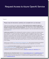 HOWTO: Get access to Azure OpenAI Service in your Azure Commercial ...