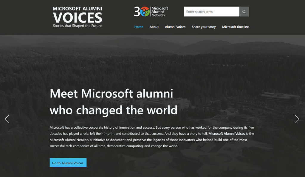 RELEASE: Microsoft Alumni Voices, an oral history | Kurt Shintaku's Blog