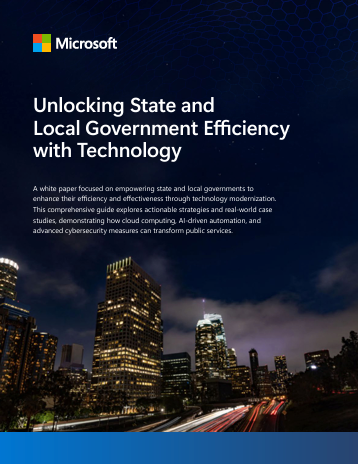 WHITEPAPER: Unlocking State and Local Government Efficiency with ...