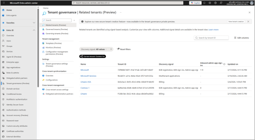 INFO: Microsoft Entra Tenant Governance (Preview) | Kurt Shintaku's Blog